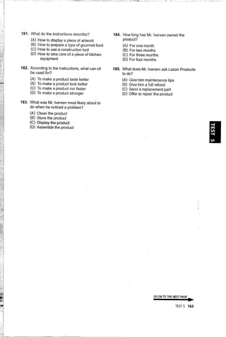 TEST 5 - ETS 2023 dfvbgnhfghghjkihhfgjghjghjhfg | PDF