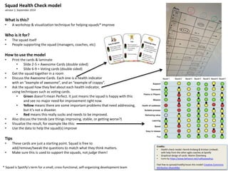 Testability Squad Health Check | PPTX