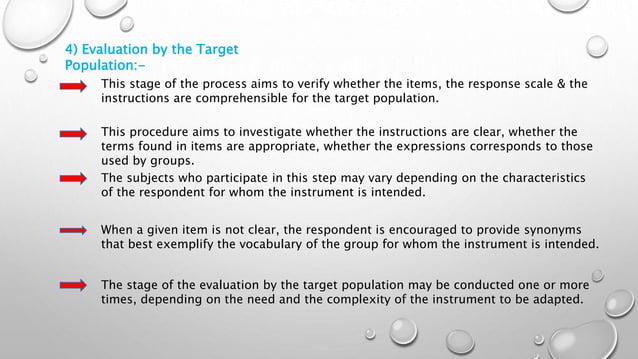 Test adaptation | PPTX | Education