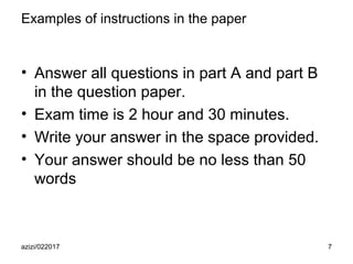 Test Administration | PPT