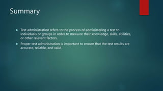Test Administration.ppt