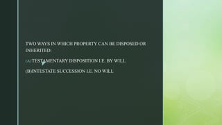 Testamentary Disposition Of Property In Muslim Law.pptx