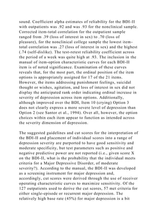 Test and MeasurementsBecks Depression Inventory II Test Review.docx