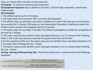 Test and measurment in sports Class XII -UNIT 6 PPT | PPTX