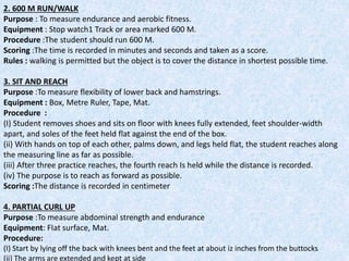Test and measurment in sports Class XII -UNIT 6 PPT | PPTX