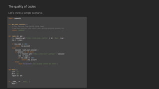 Test and refactoring | PPT