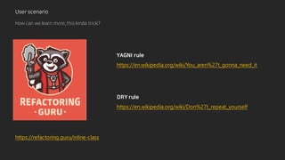 Test and refactoring | PPT