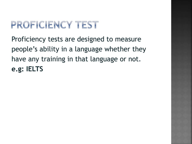 Test and types of test in education | PDF | Standardized Testing ...