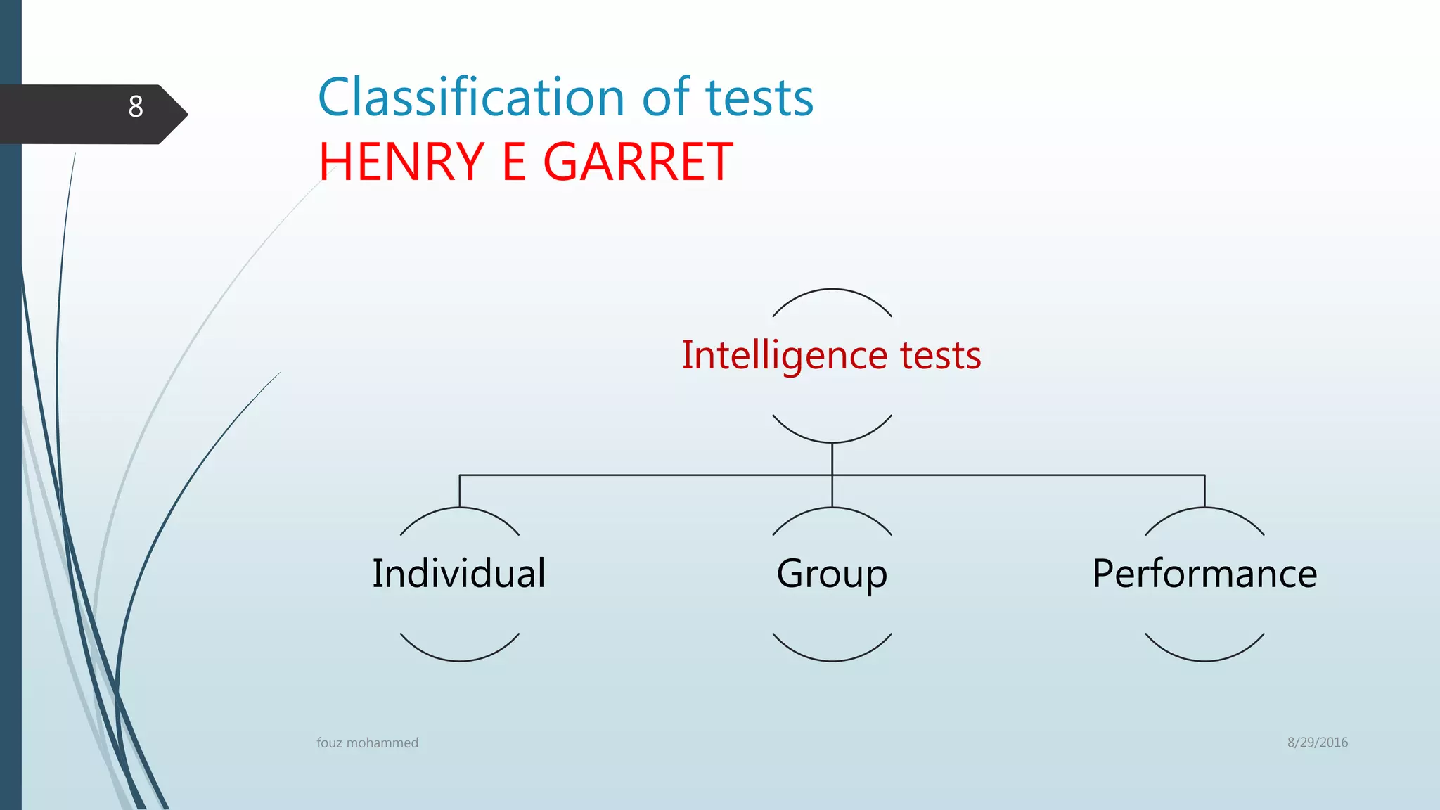 Test and types of tests | PPTX