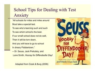 Test Anxiety | PDF