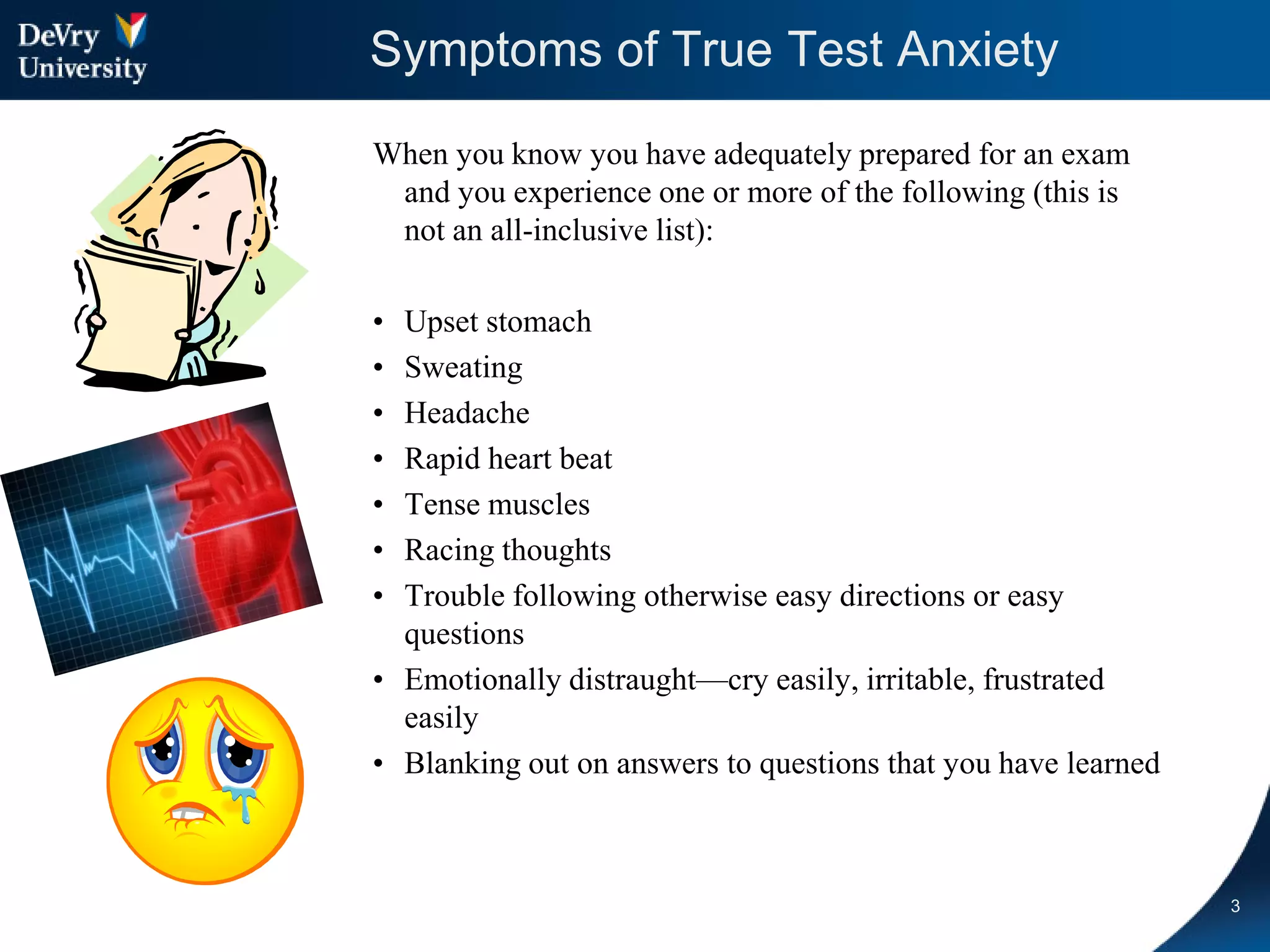 How to Overcome Test Anxiety | PDF