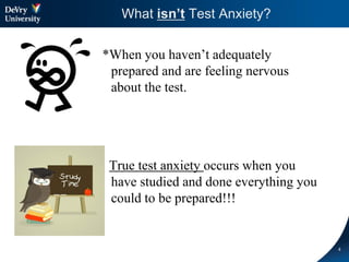How to Overcome Test Anxiety | PDF