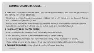 TEST ANXIETY: WHAT TRIGGERS IT AND WHAT CAN WORK? | PDF