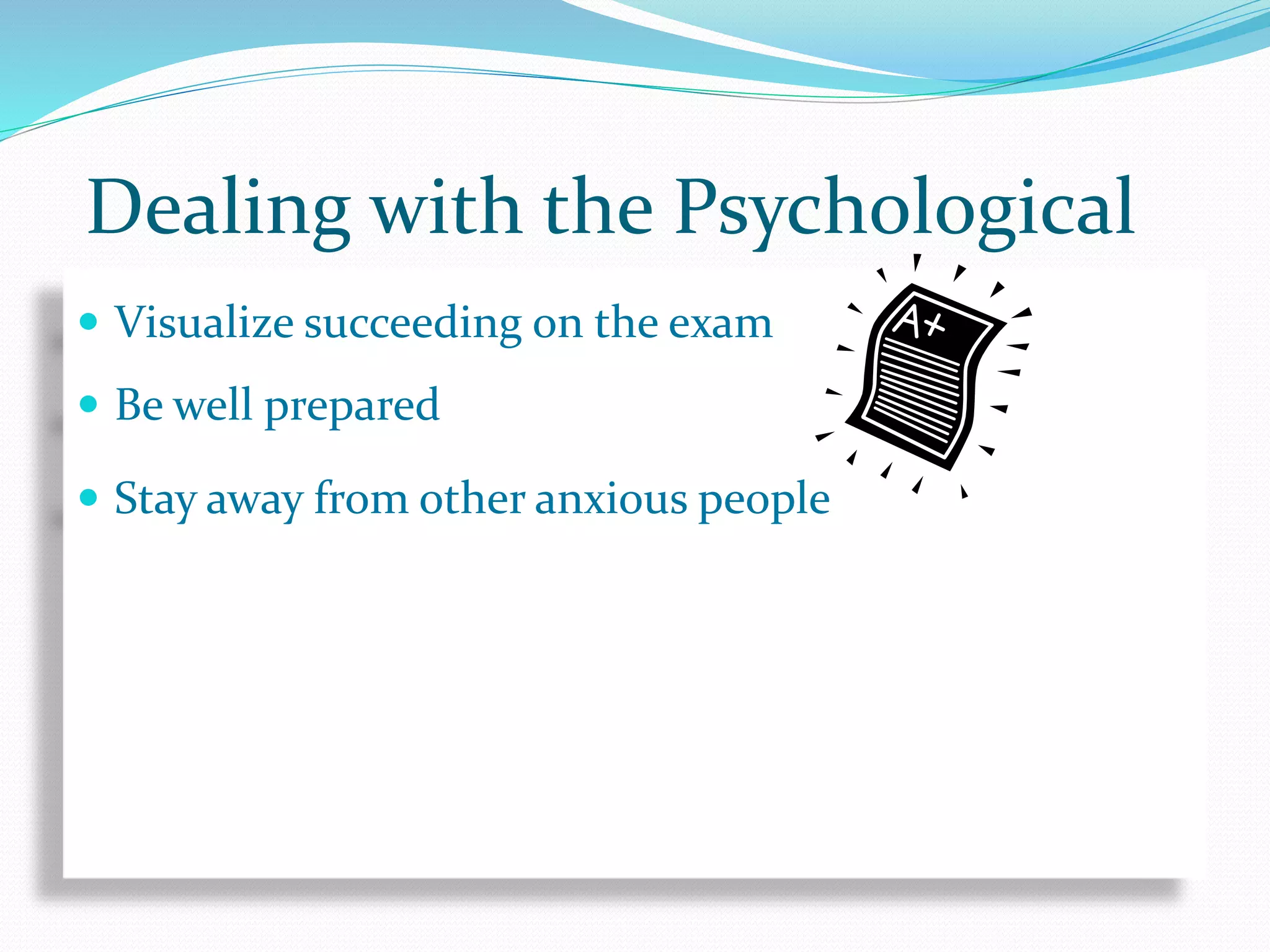 Test anxiety | PPT