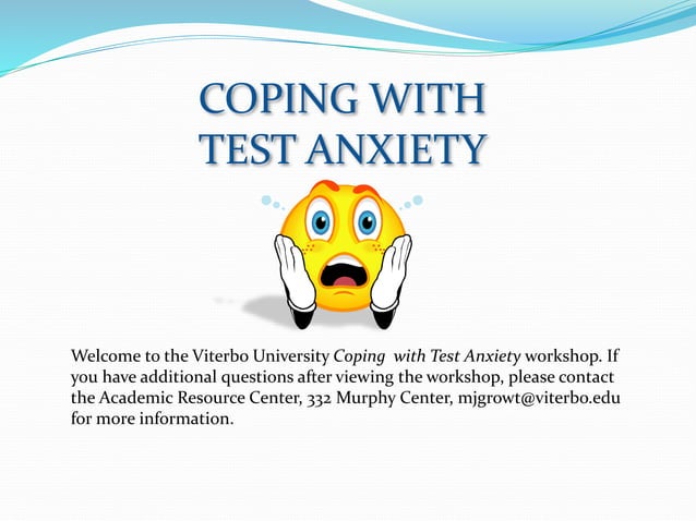 Test anxiety | PPT