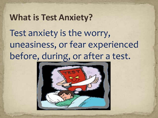 ROLE OF PARENTS AND TEACHERS IN OVERCOMING TEST ANXIETY | PPT