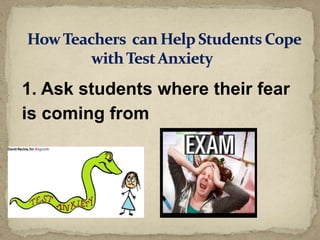 ROLE OF PARENTS AND TEACHERS IN OVERCOMING TEST ANXIETY | PPT