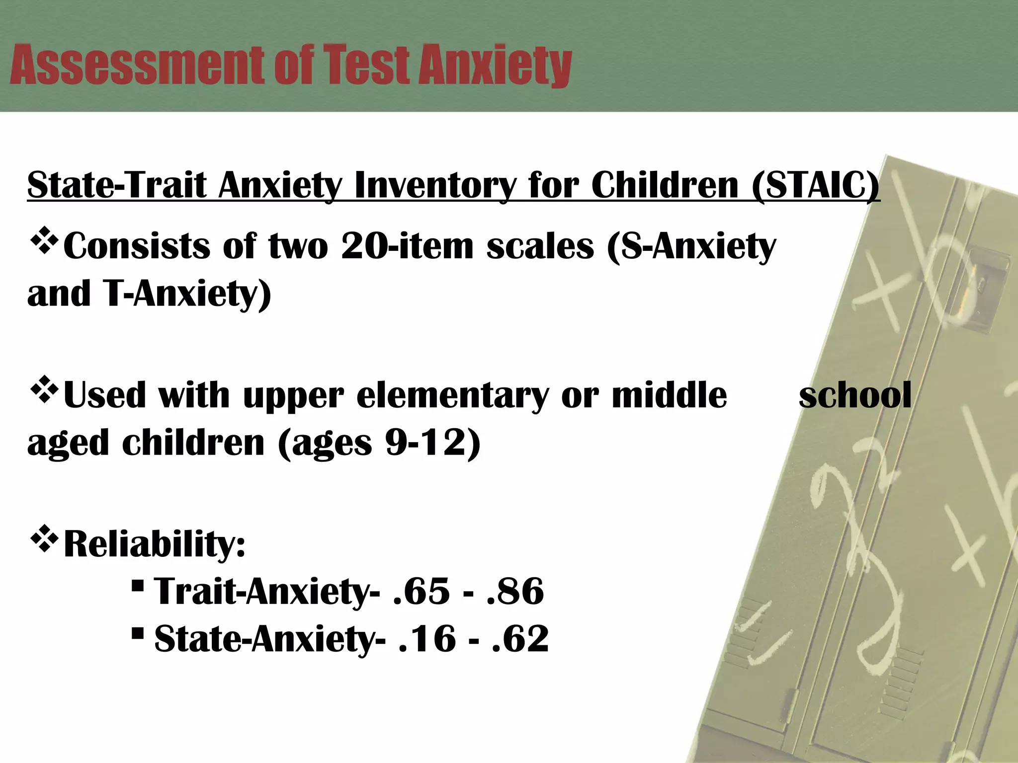 Practical Tips for Reducing Test Anxiety in Children | PPT