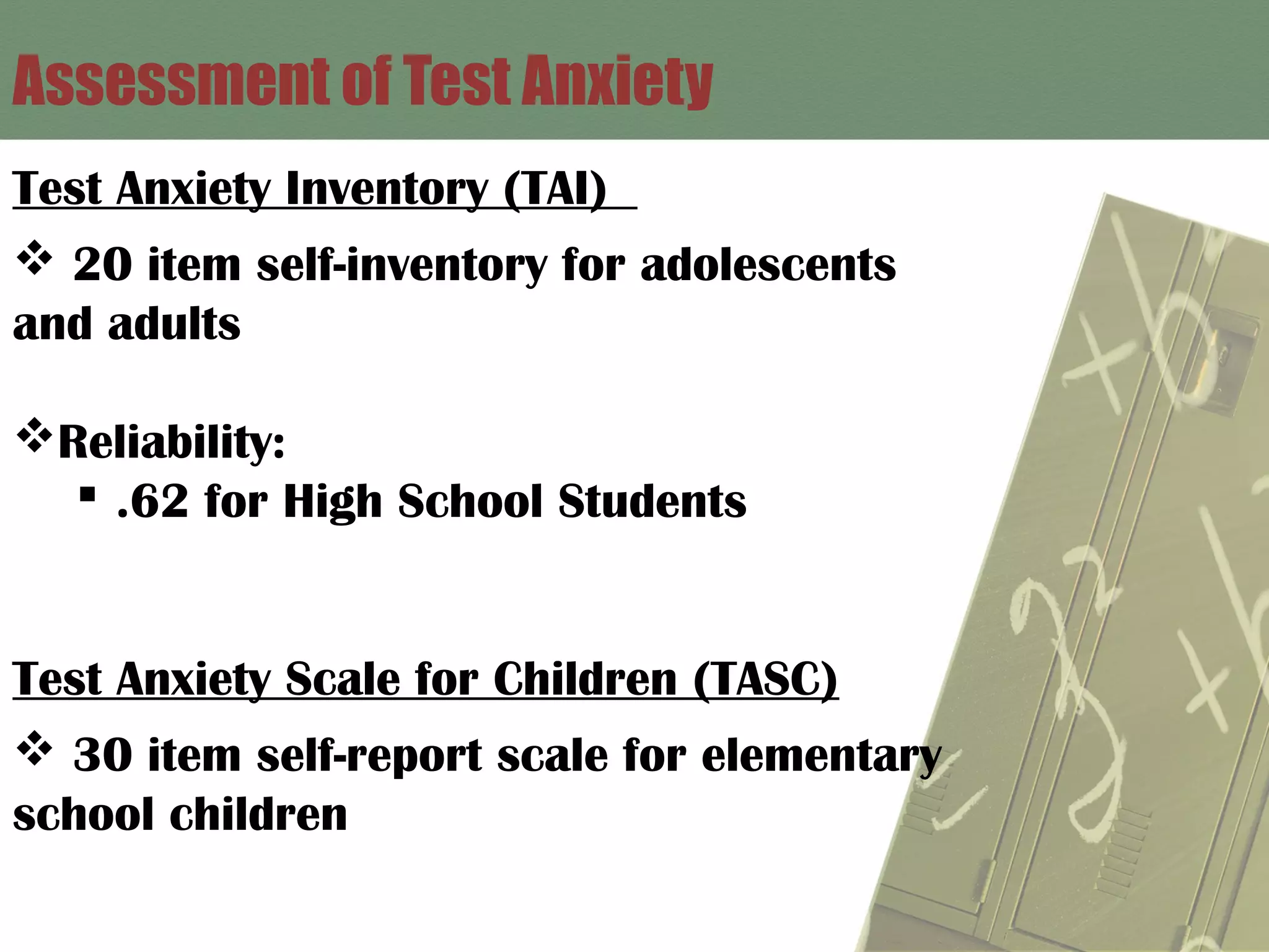 Practical Tips for Reducing Test Anxiety in Children | PPT