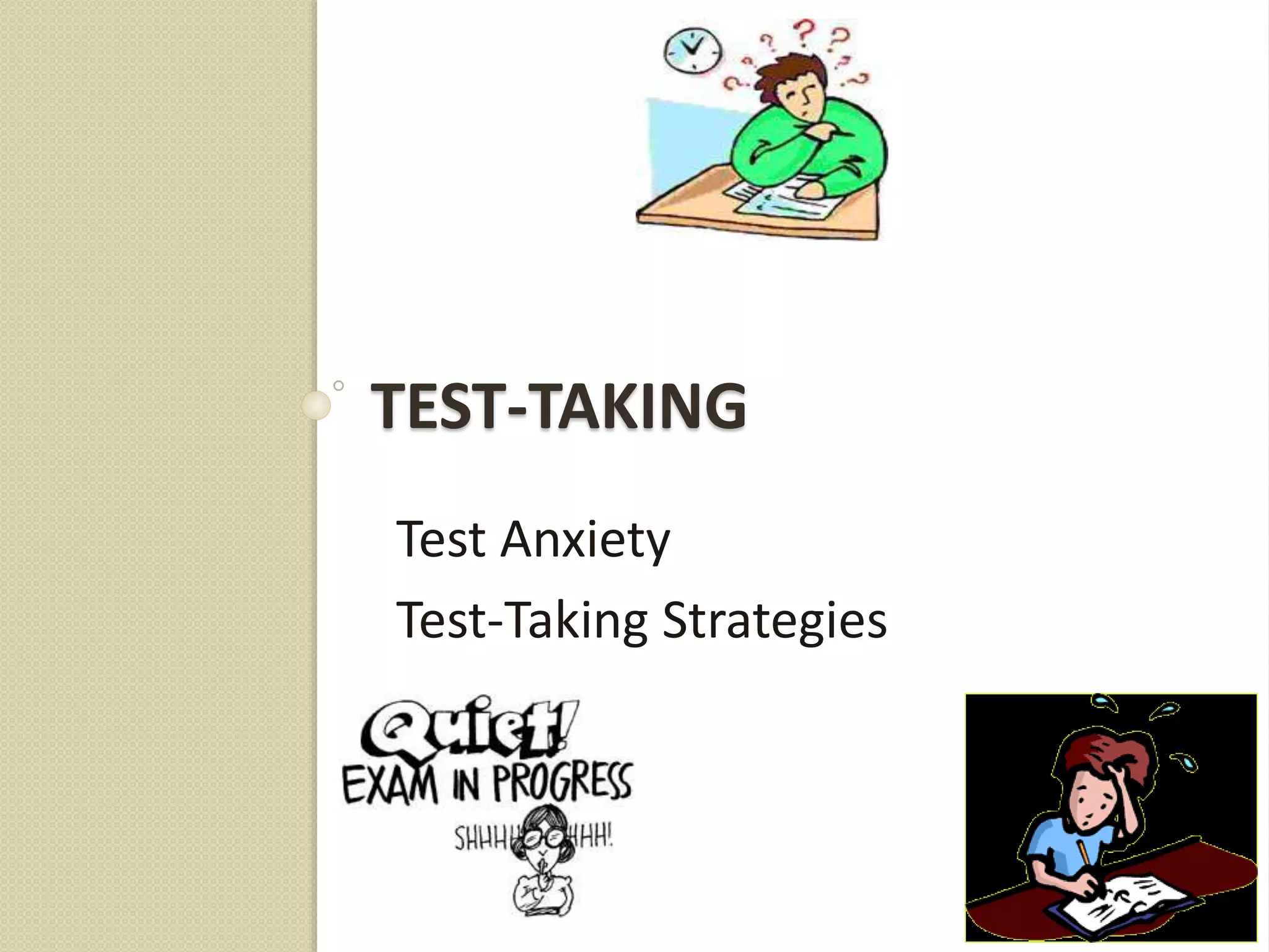 Test Anxiety Workshop | PPT