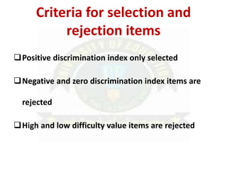 Test appraisal | PPT