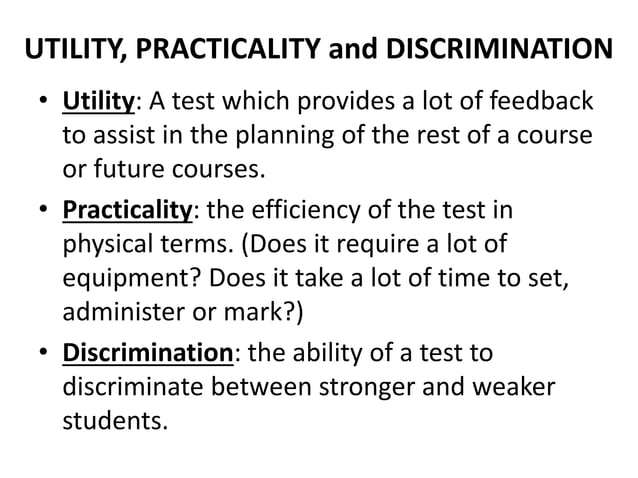 Test appraisal | PPT