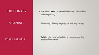 Test appraisal | PPT