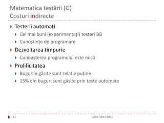 Testare Automata Laborator | PPT