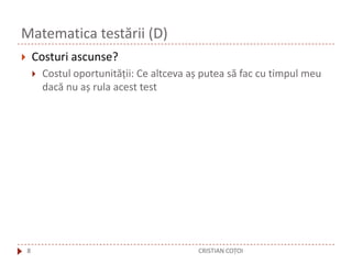 Testare Automata Laborator | PPT