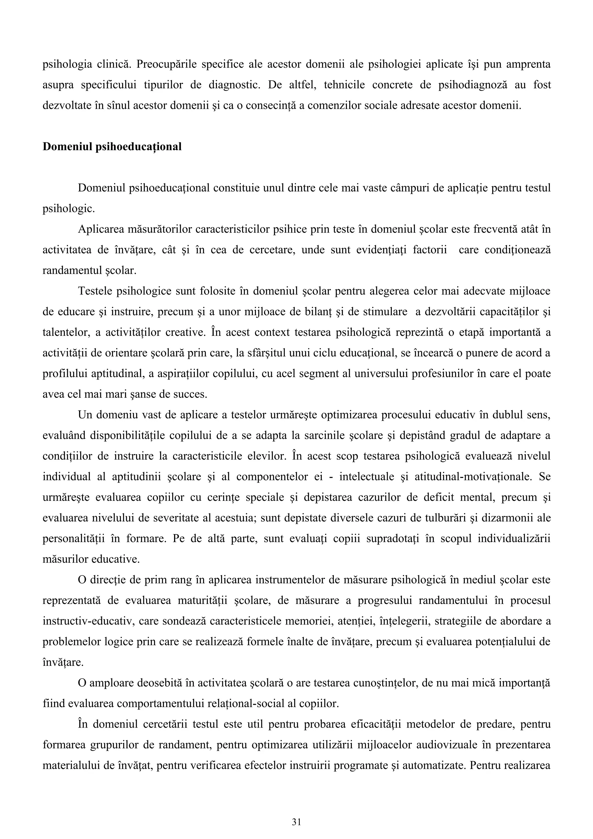 Testare psihologica | PDF