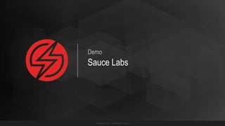 Test armada integration with sauce labs | PPTX