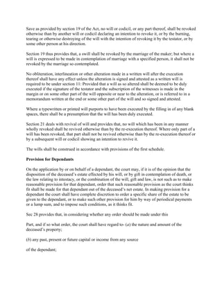 Testate succession | DOC