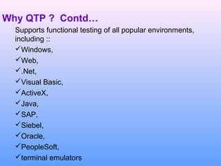 Test Automation for QTP | PPT