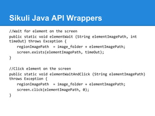 Web UI test automation instruments | PDF