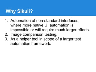 Web UI test automation instruments | PDF