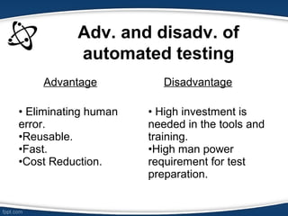 Test automation | PPT