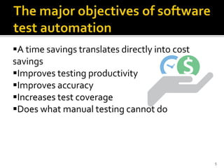 Test automation | PPTX