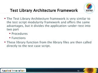 Test automation wipro | PDF