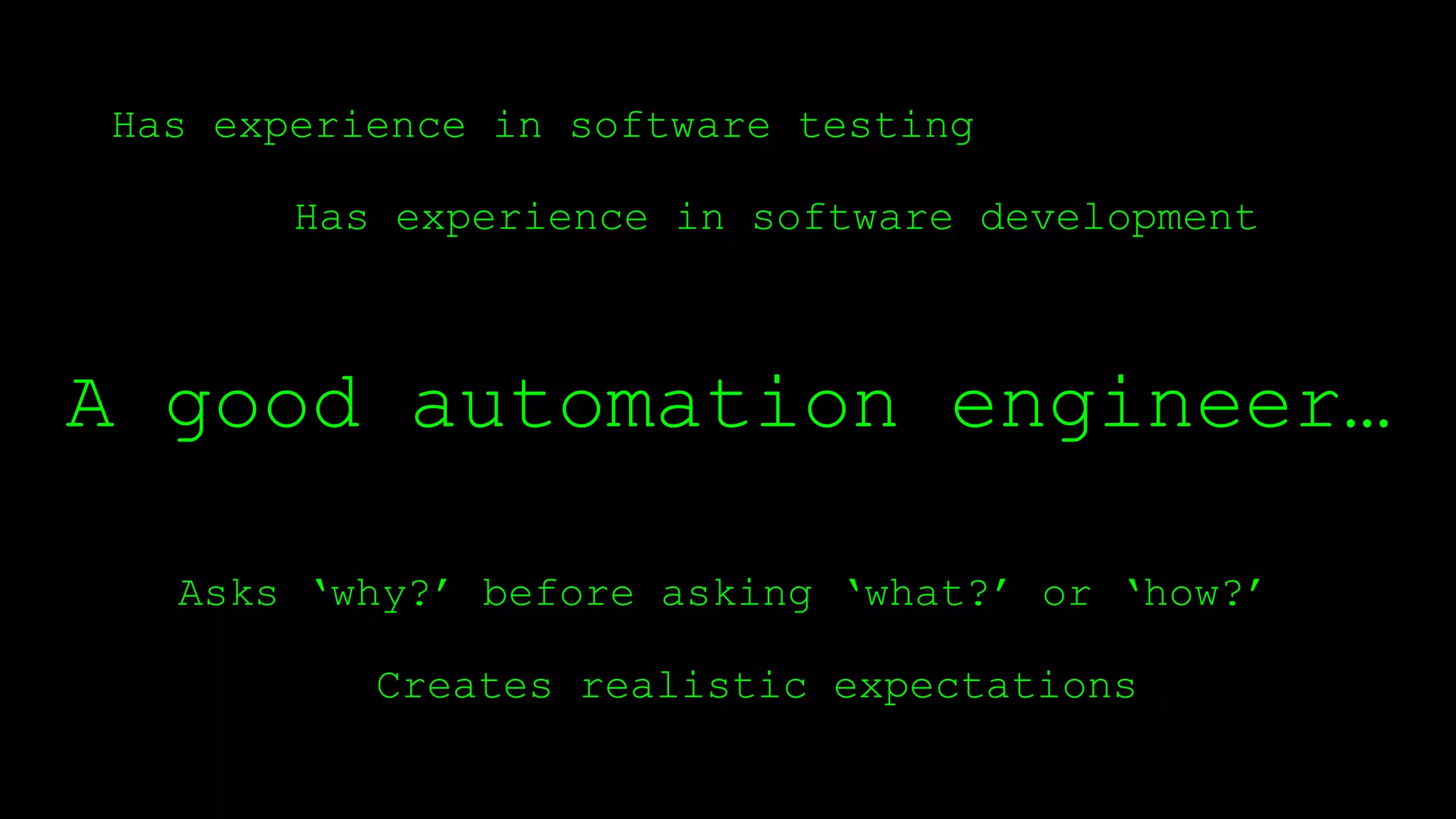 Test Automation And Agile Software Development Pptx Educational