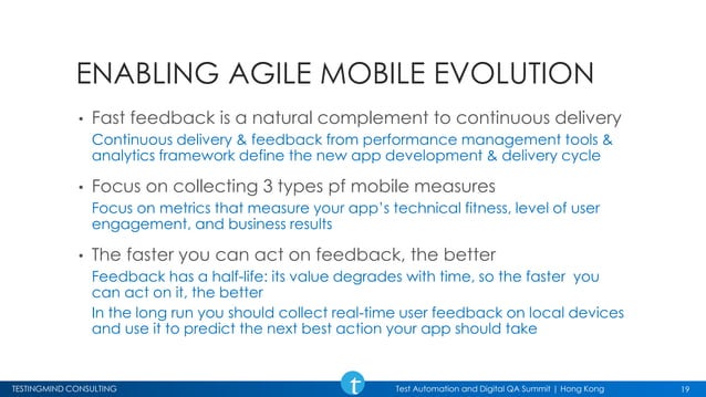 Managing Mobile App Performance Through Geo-Performance Visibility | PPT