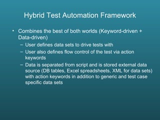 Test Automation Best Practices (with SOA test approach) | PPT