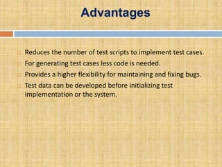 Test automation framework | PPTX