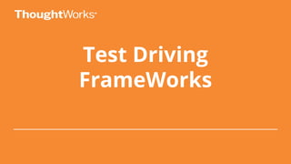 Test automation Frame Works | PPT
