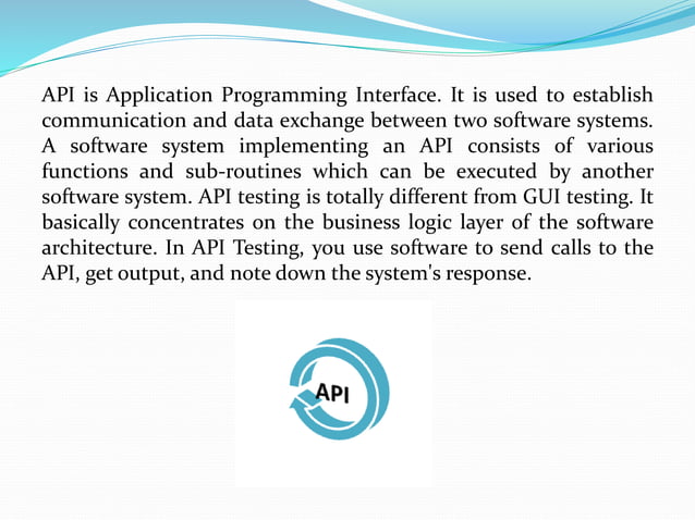 Test automation of ap is using postman | PPTX