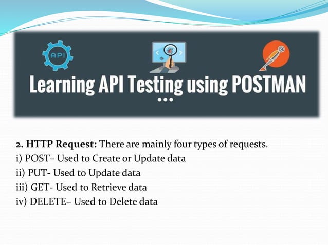 Test automation of ap is using postman | PPTX