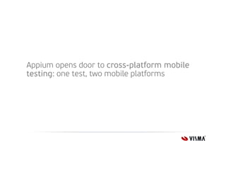 Test automation of mobile apps | PPT