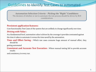 Test automation process _ QTP | PPT