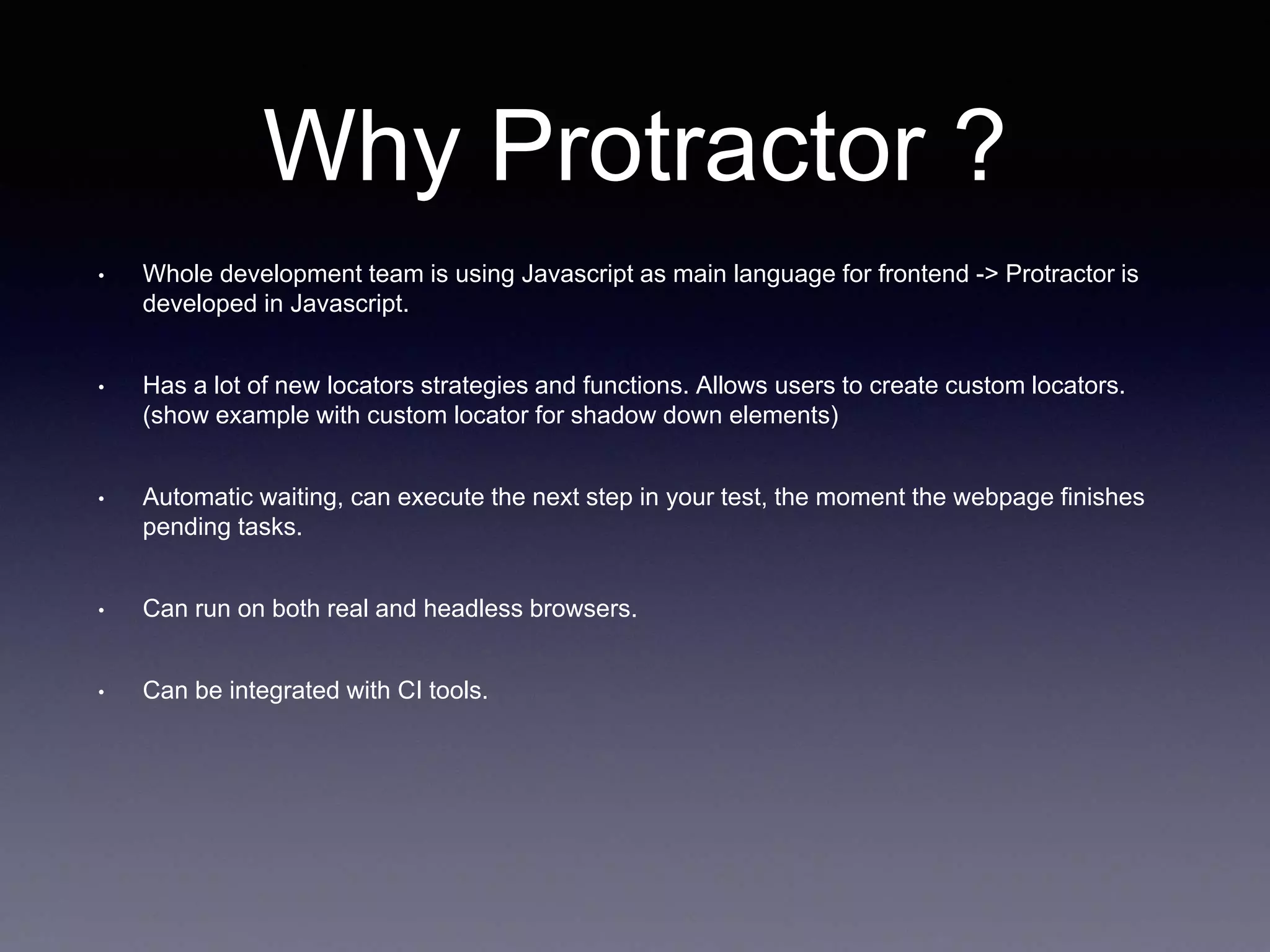 Test automation proposal | PPTX