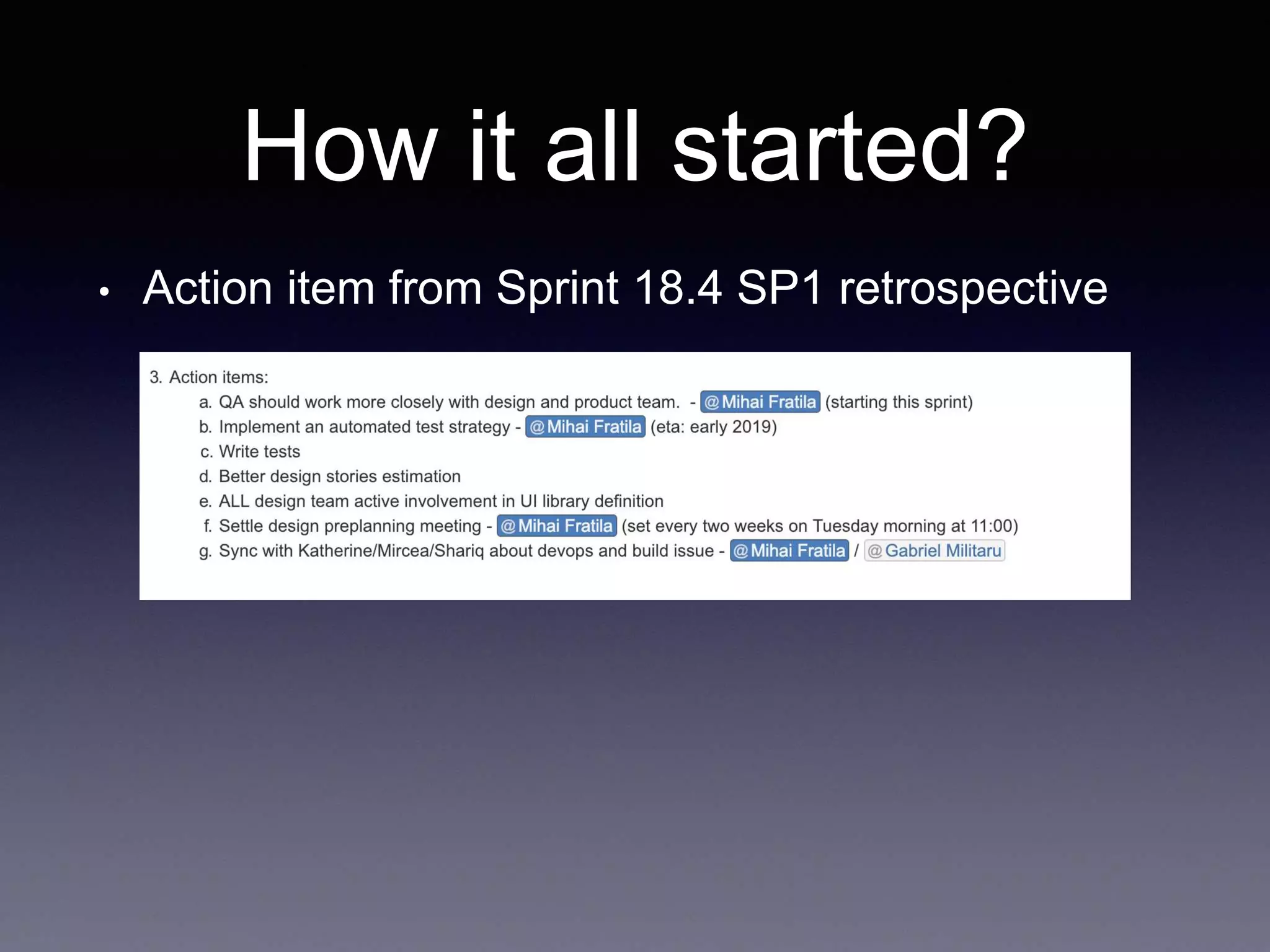 Test automation proposal | PPTX
