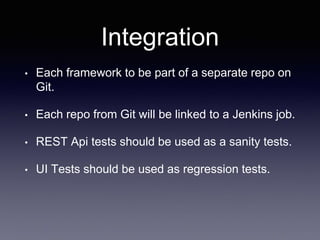 Test automation proposal | PPTX